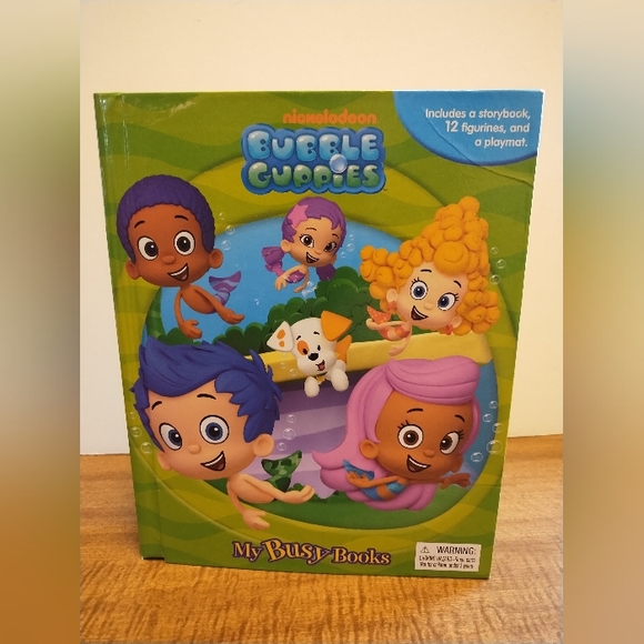 Nickelodeon | Other | Nickelodeon Bubble Guppies My Busy Book | Poshmark